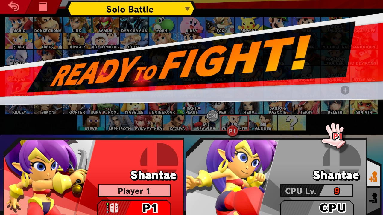 Shantae Mii Swordfighter Mod for Super Smash Bros. Ultimate | SSBU Mods