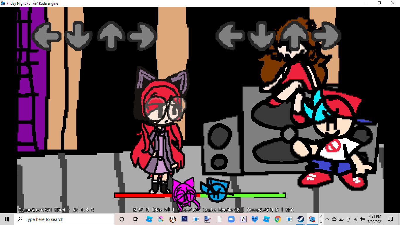 VS. Peculiar Colours BUT BAD! Mod for Friday Night Funkin' | FNF Mods