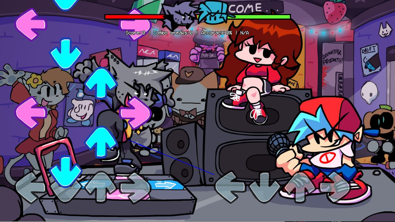 Arcade showdown Hard Mod for Friday Night Funkin' | FNF Mods