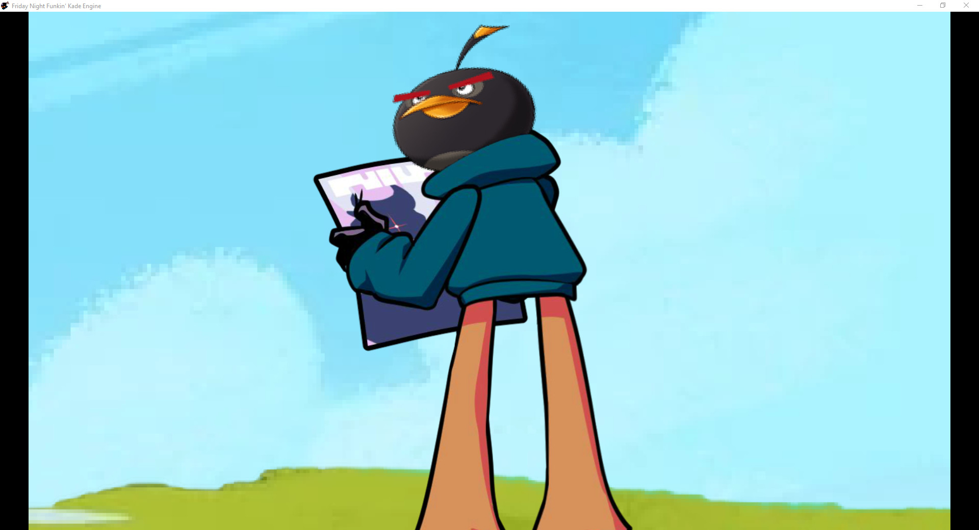 Whitty except he's Bomb Bird Mod for Friday Night Funkin' | FNF Mods