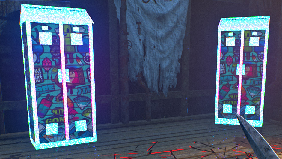 Graffiti Locker Skin Neon Edition Mod for Dead by Daylight | DBD Mods