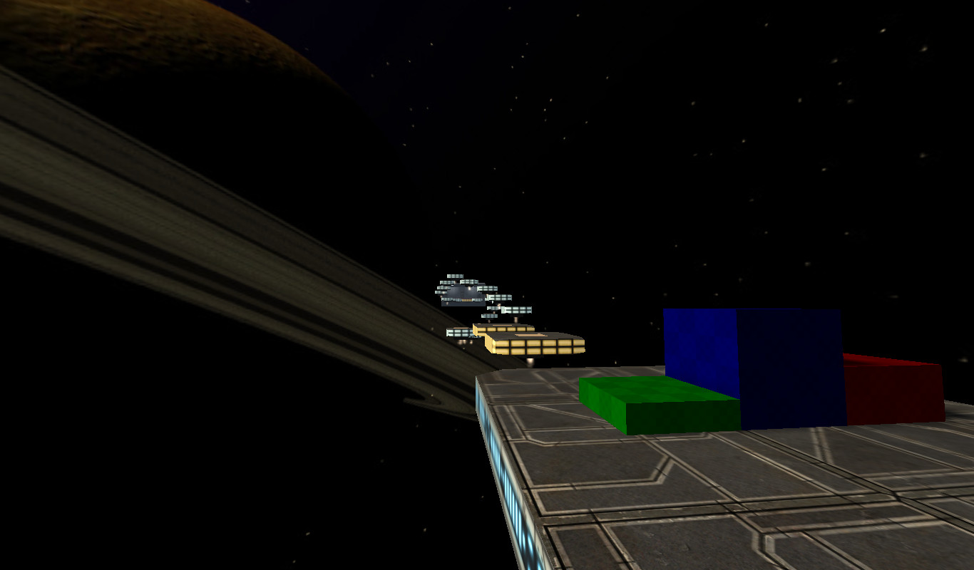 Space Shuttle Race [Cube 2: Sauerbraten] [Mods]