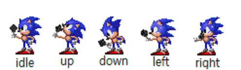 Sonic Over Pixel BF Mod for Friday Night Funkin' | FNF Mods