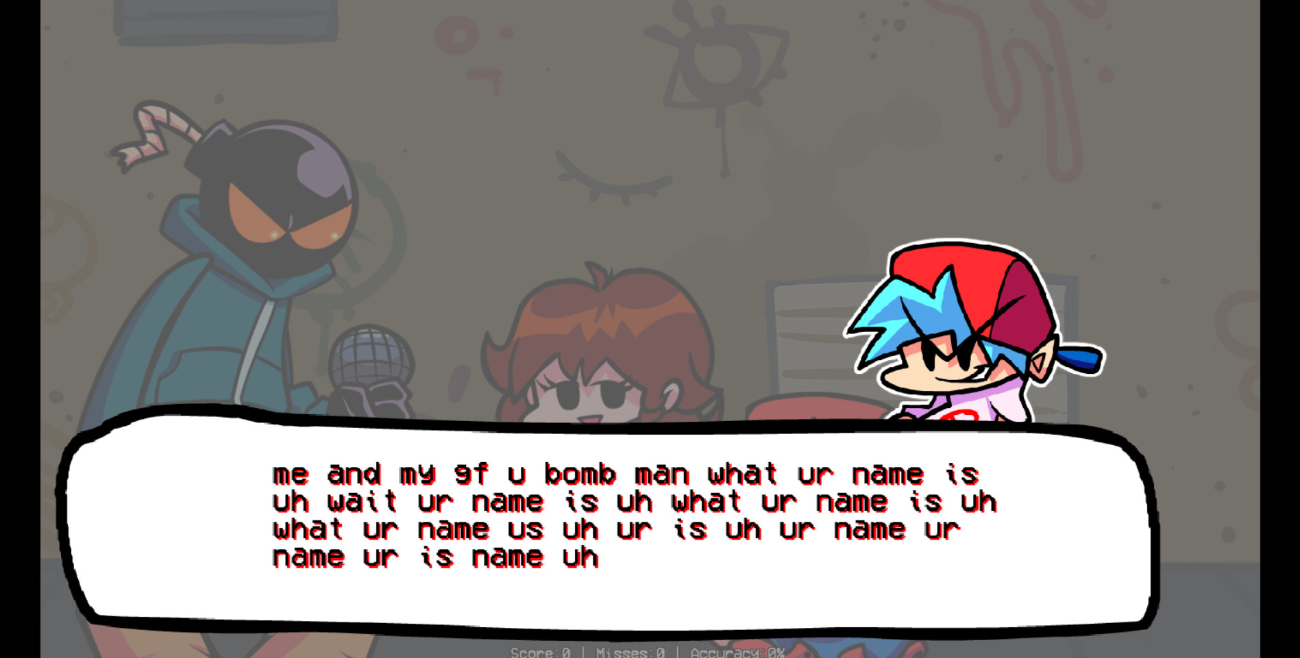 Whitty new & crap dialogue! [Friday Night Funkin'] [Mods]