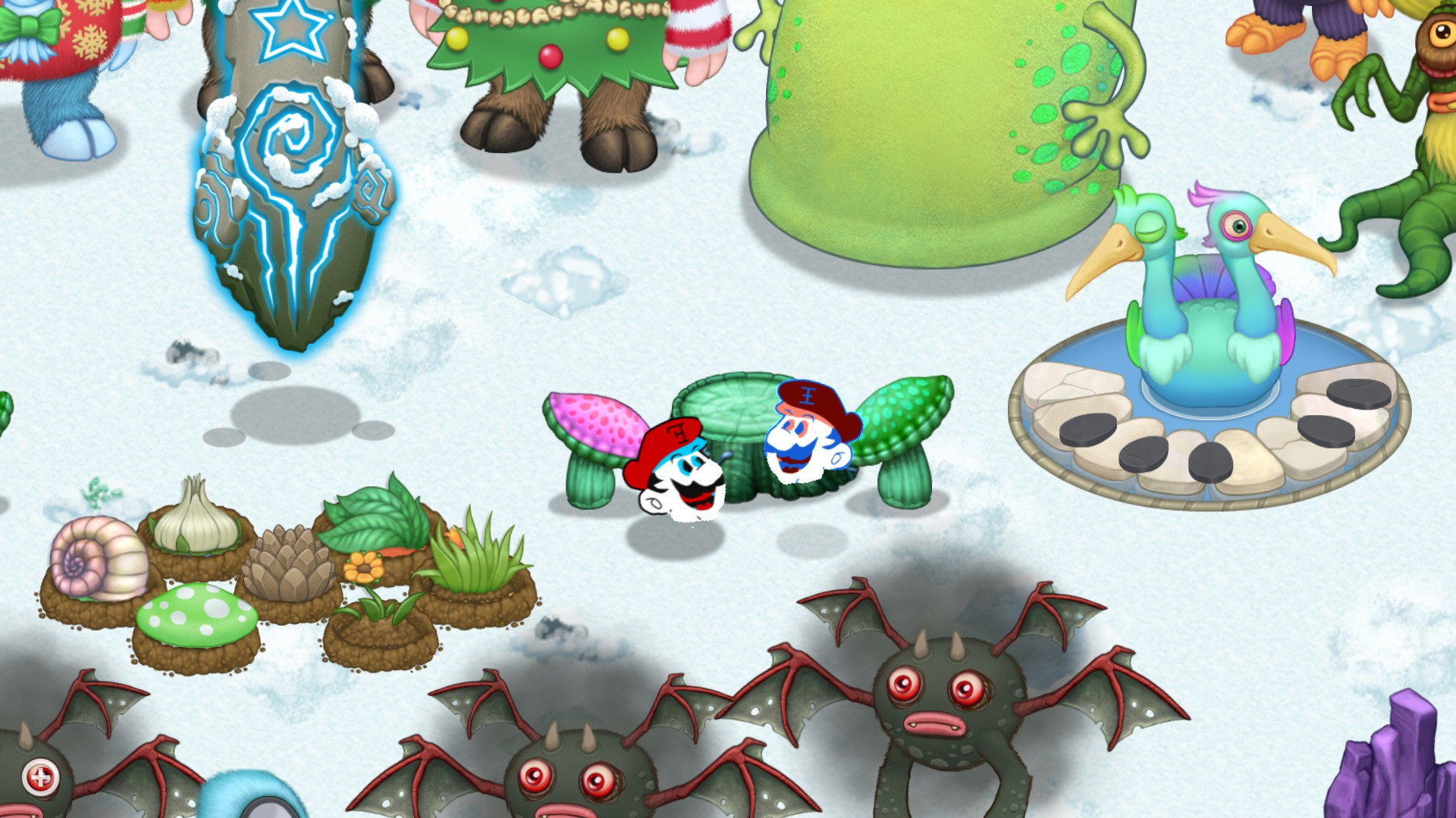 The Grand Dad family over Thumpies (With audio!) [My Singing Monsters ...