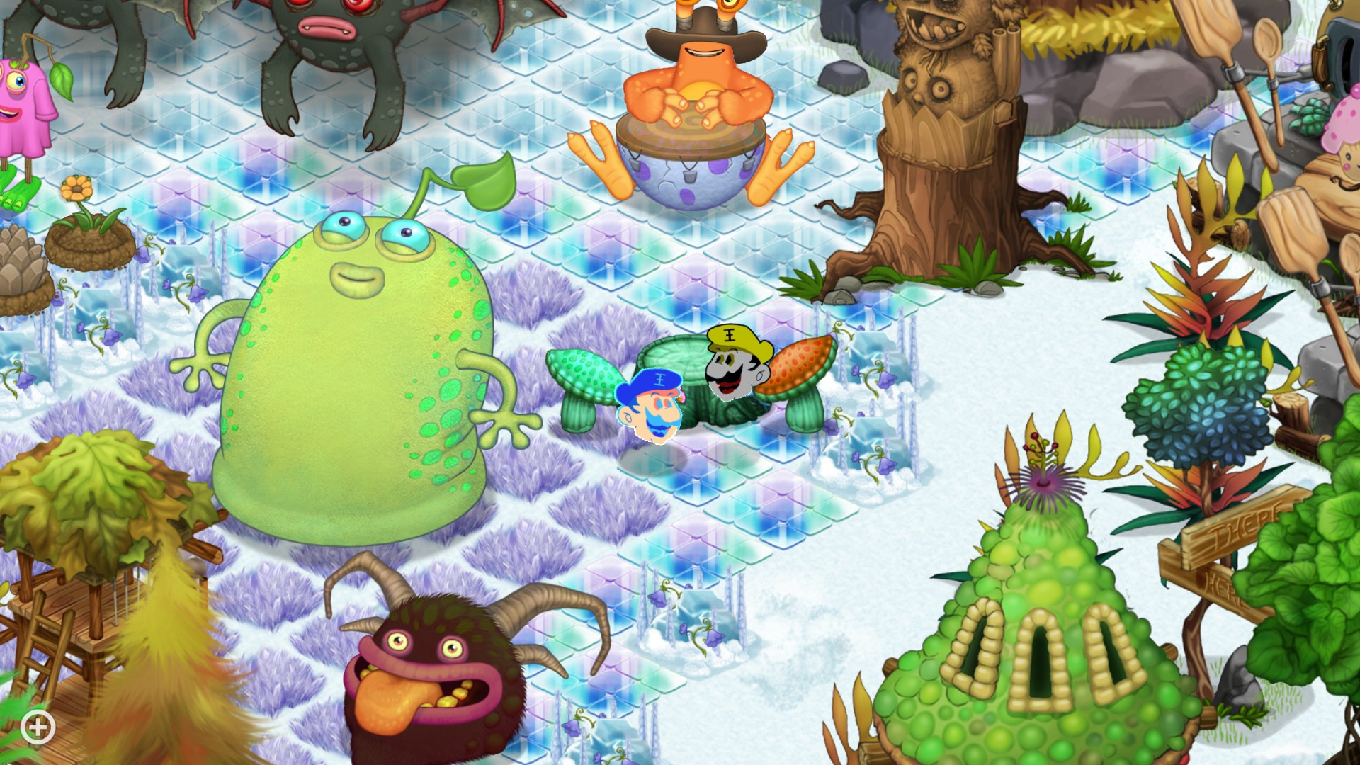 The Grand Dad family over Thumpies (With audio!) [My Singing Monsters ...