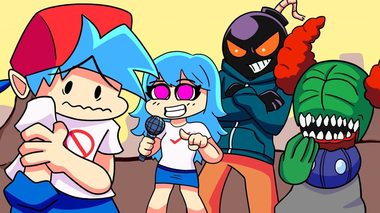 FNF Mashup Mod for Friday Night Funkin' | FNF Mods