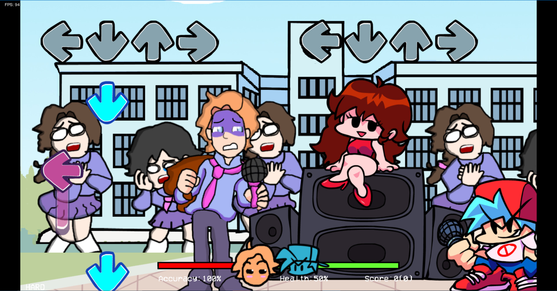 Senpai's Week 6 HD Mod for Friday Night Funkin' | FNF Mods