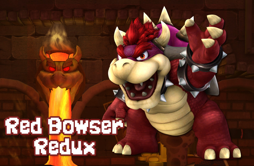 Red Bowser Redux [Super Smash Bros. Brawl] [Mods]
