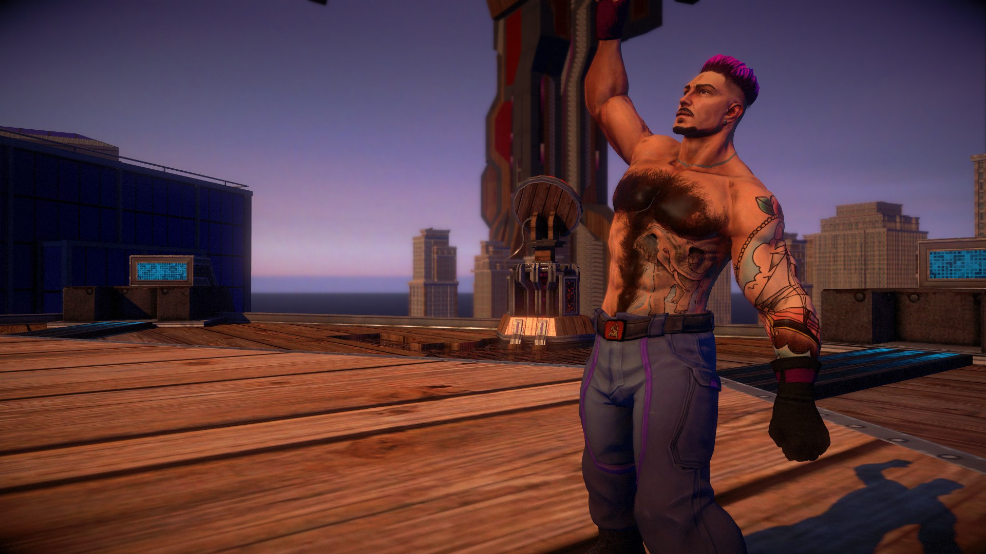 Male Retextured - Body Hair Mod for Saints Row IV | SRIV Mods