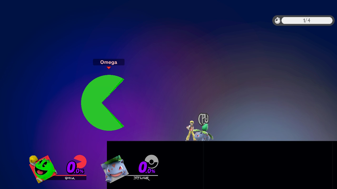 Pac-Man (Omega Recolors) Mod for Super Smash Bros. Ultimate | SSBU Mods