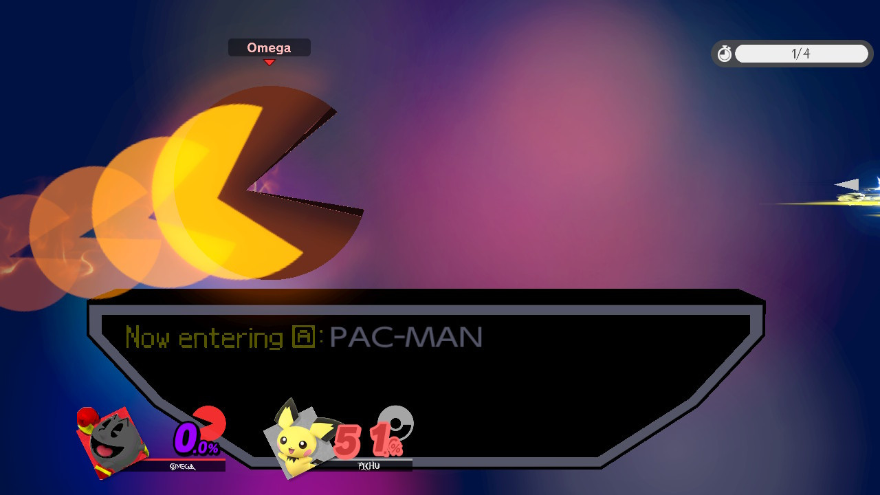 Pac-Man (Omega Recolors) Mod for Super Smash Bros. Ultimate | SSBU Mods