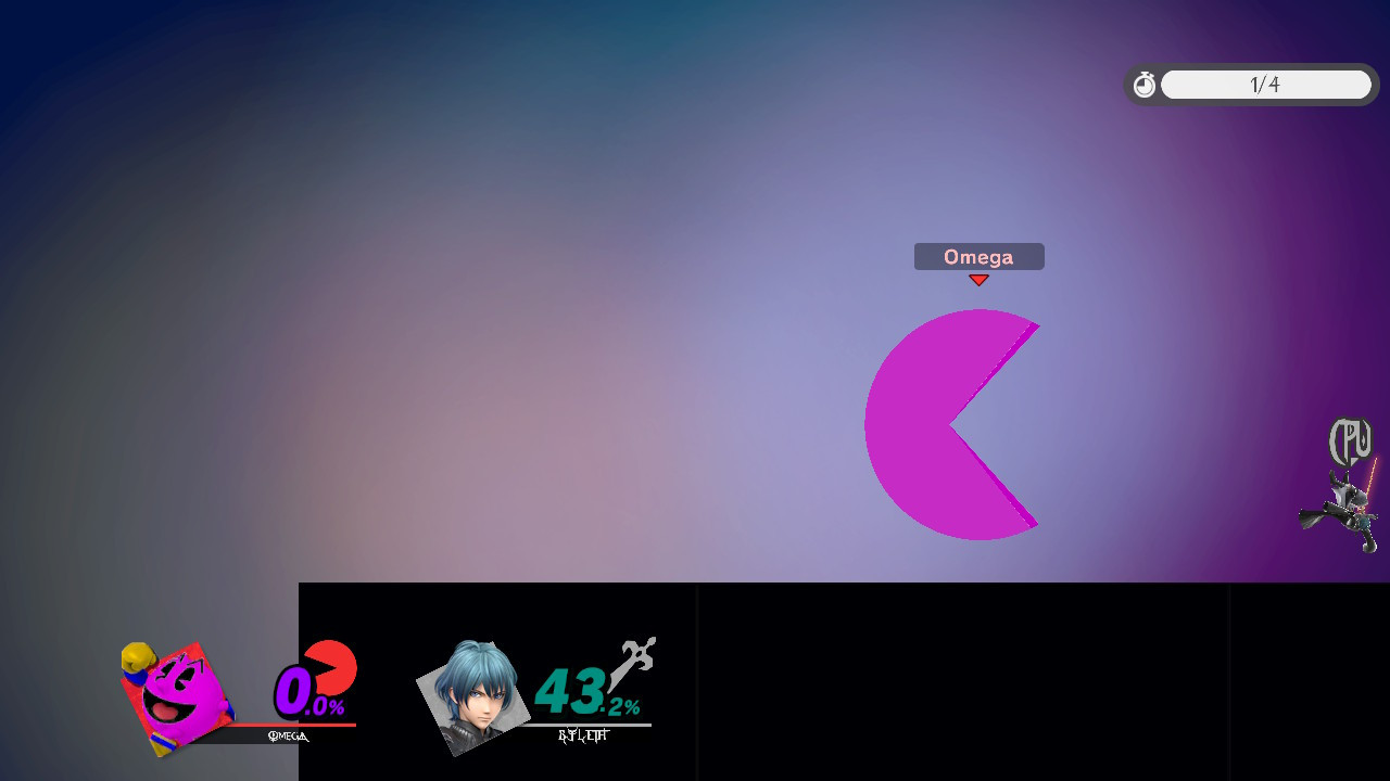 Pac-Man (Omega Recolors) Mod for Super Smash Bros. Ultimate | SSBU Mods