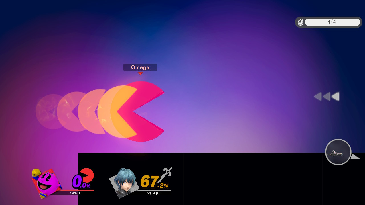 Pac-Man (Omega Recolors) Mod for Super Smash Bros. Ultimate | SSBU Mods