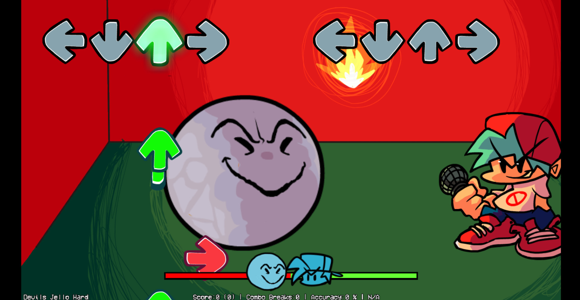 Devil's Jello (Recharted) Mod for Friday Night Funkin' | FNF Mods