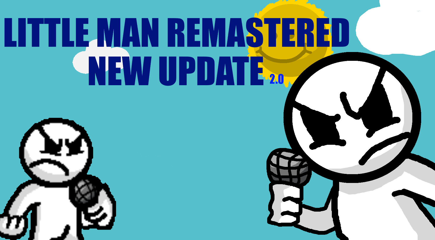 (NEW UPDATE) LITTLE MAN REANIMATED [Friday Night Funkin'] [Mods]