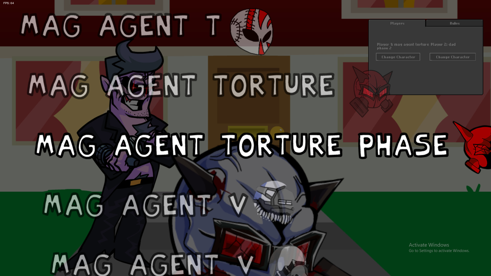 mag agents for fnf multiplayer Mod for Friday Night Funkin' | FNF Mods