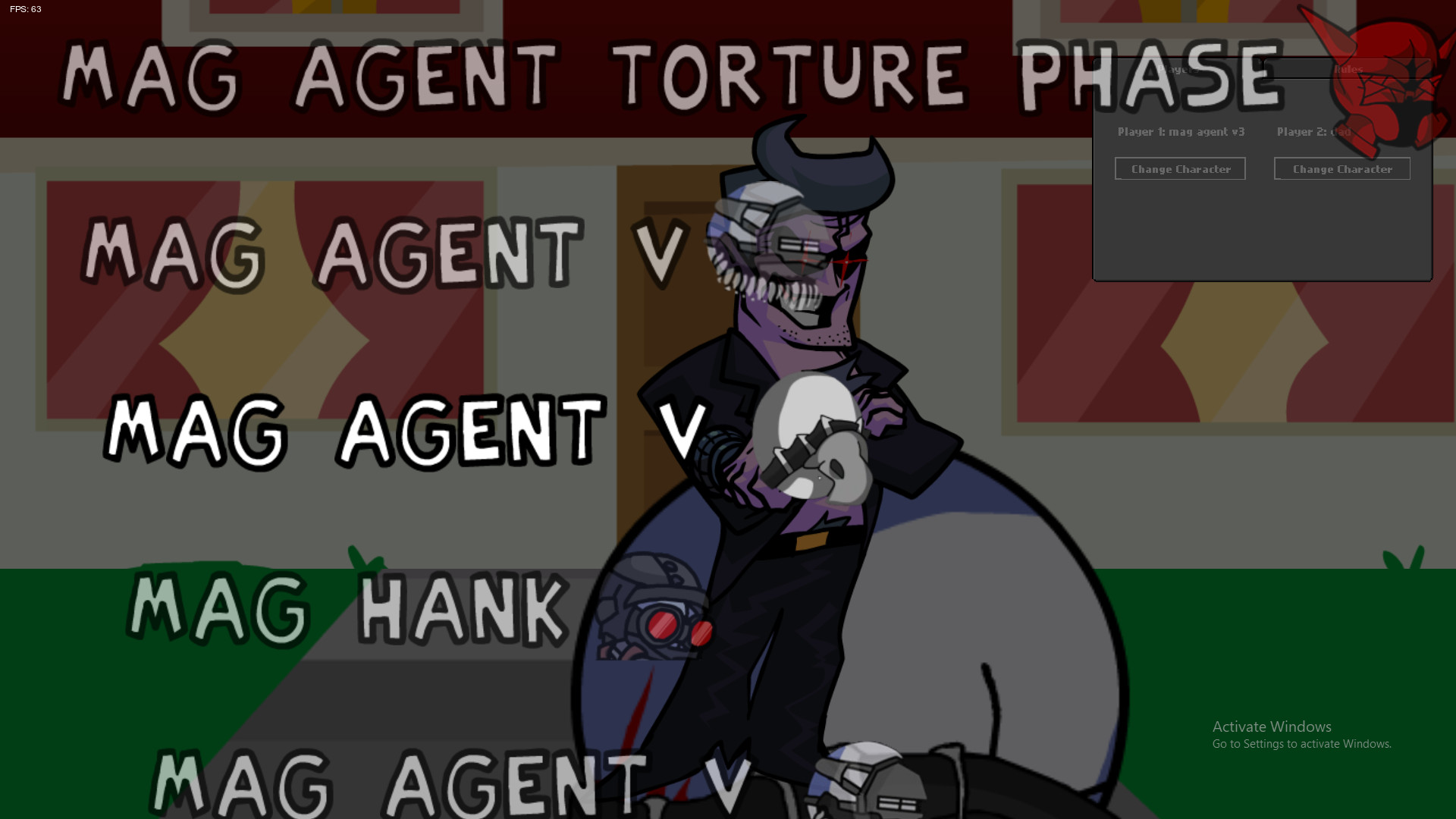 mag agents for fnf multiplayer Mod for Friday Night Funkin' | FNF Mods