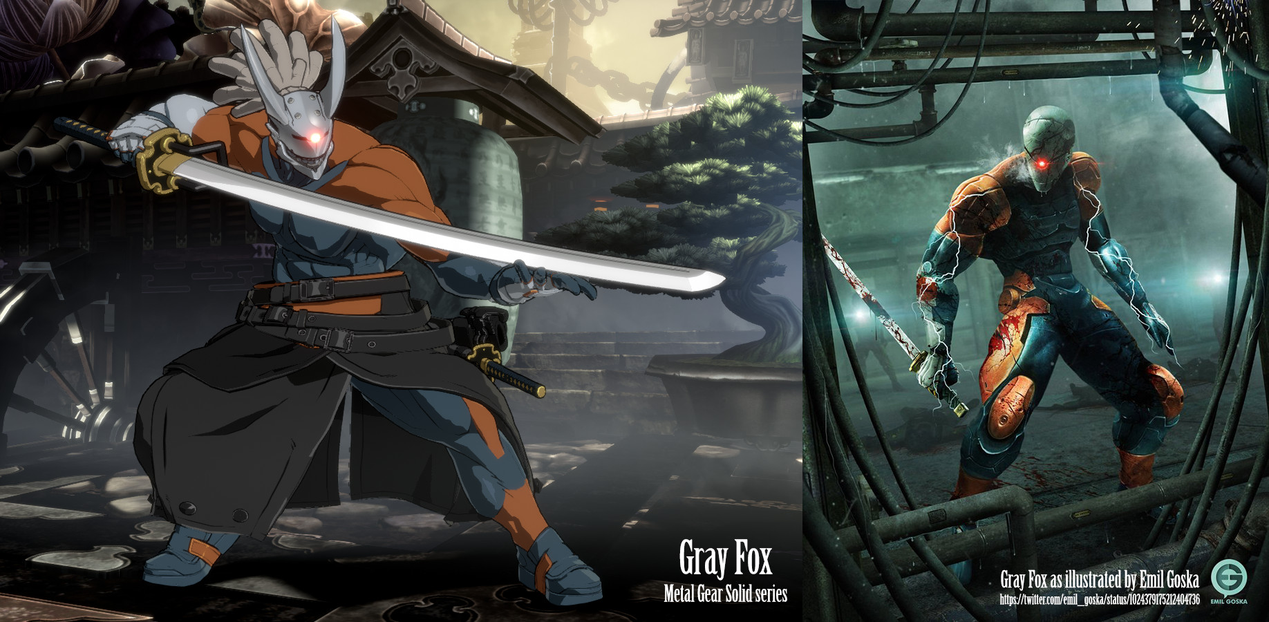 Gray Fox Nagoriyuki Mod for GUILTY GEAR -STRIVE- | GGST Mods