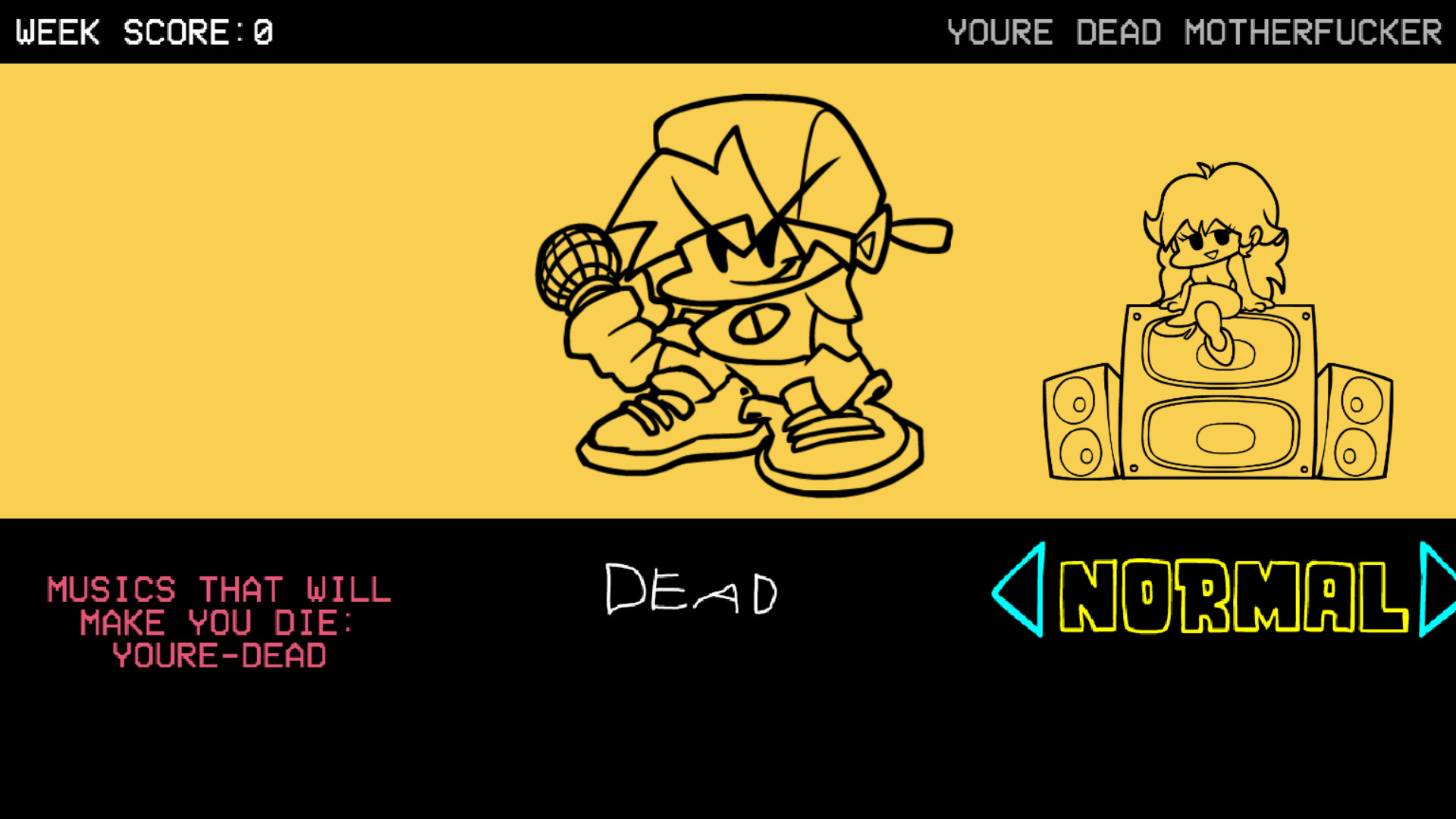 the hardest mod ever! Mod for Friday Night Funkin' | FNF Mods