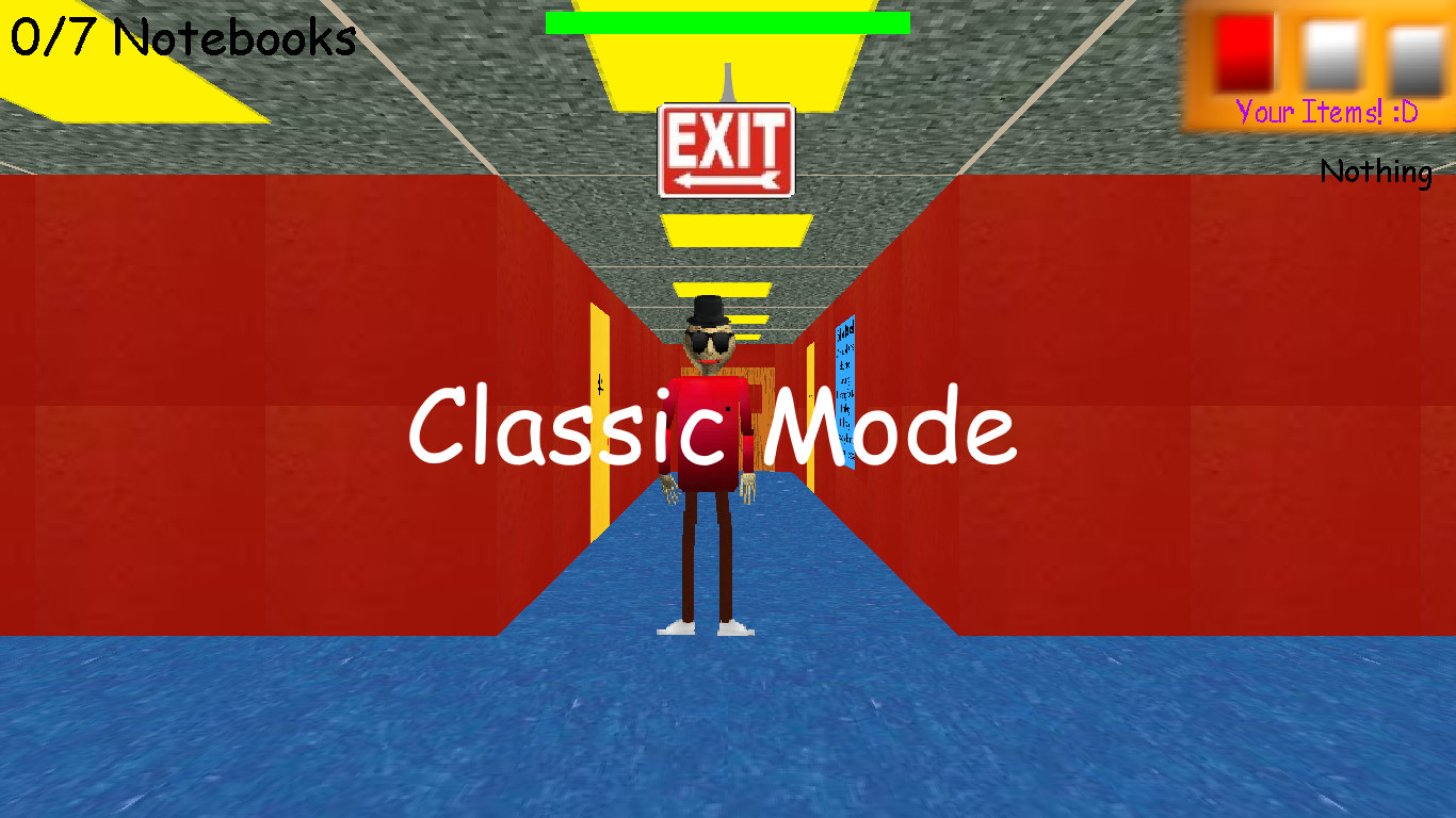 Michael Basics Classic Remastered [Baldi's Basics] [Mods]