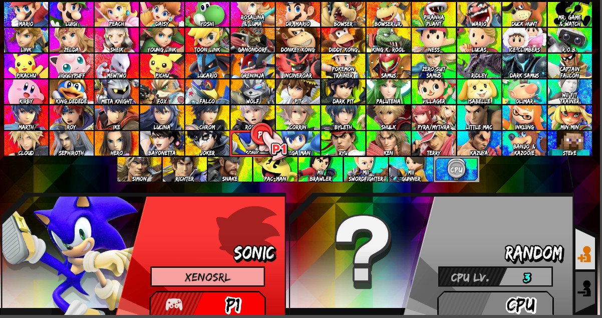Colors Ultimate Orange Sonic Mod for Super Smash Bros. Ultimate | SSBU Mods