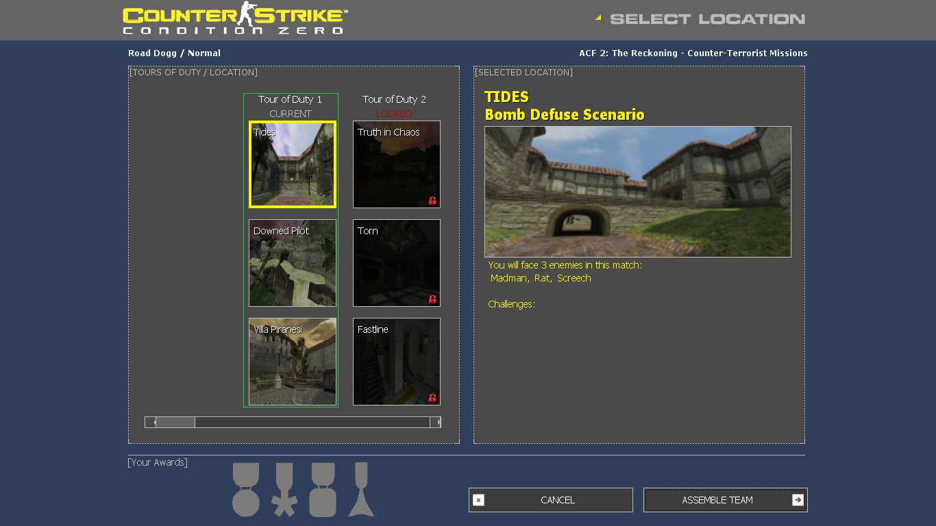 ACF 2: The Reckoning Mod for Counter-Strike: Condition Zero | CS:CZ Mods