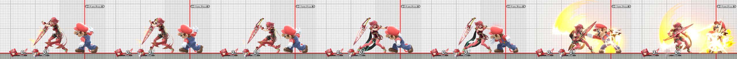 Pyra & Mythra Flurry Attack Start-up Reduction Mod for Super Smash Bros ...