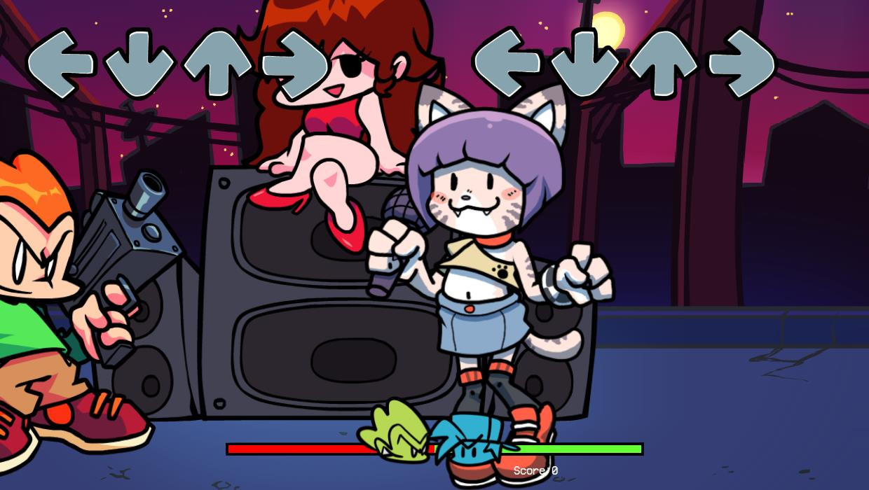 Laura replace Boyfriend Mod for Friday Night Funkin' | FNF Mods