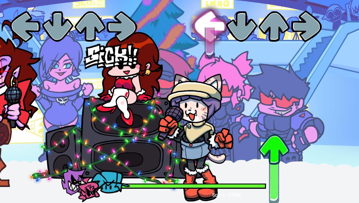 Laura replace Boyfriend Mod for Friday Night Funkin' | FNF Mods