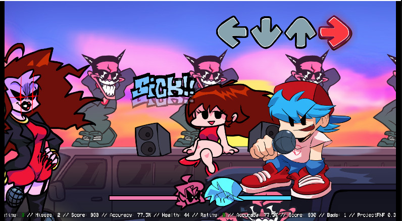 Bf HD Over BF Original Mod for Friday Night Funkin' | FNF Mods