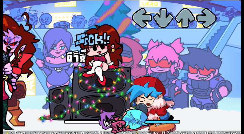 Bf HD Over BF Original Mod for Friday Night Funkin' | FNF Mods