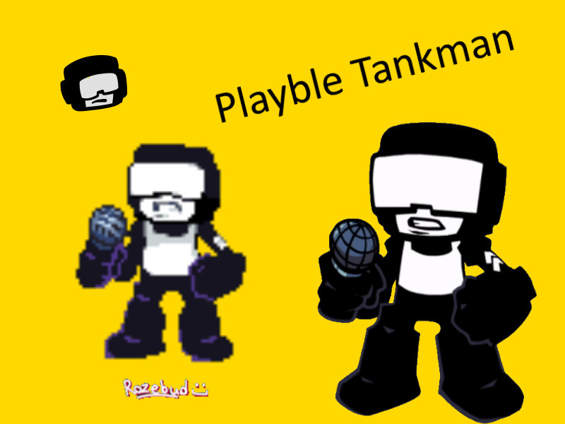 playble TankMan Mod for Friday Night Funkin' | FNF Mods