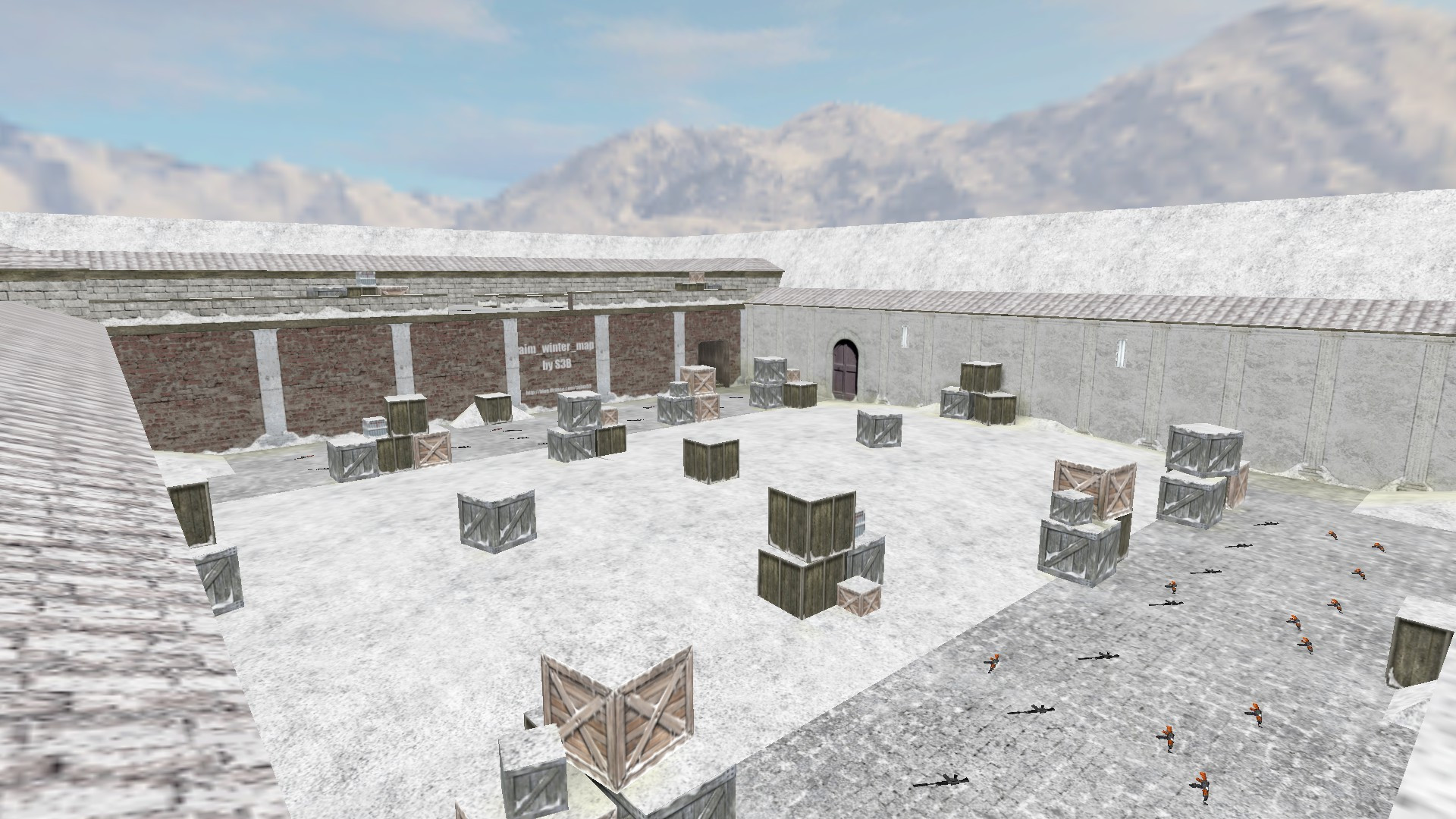 aim_winter_map [Counter-Strike 1.6] [Mods]
