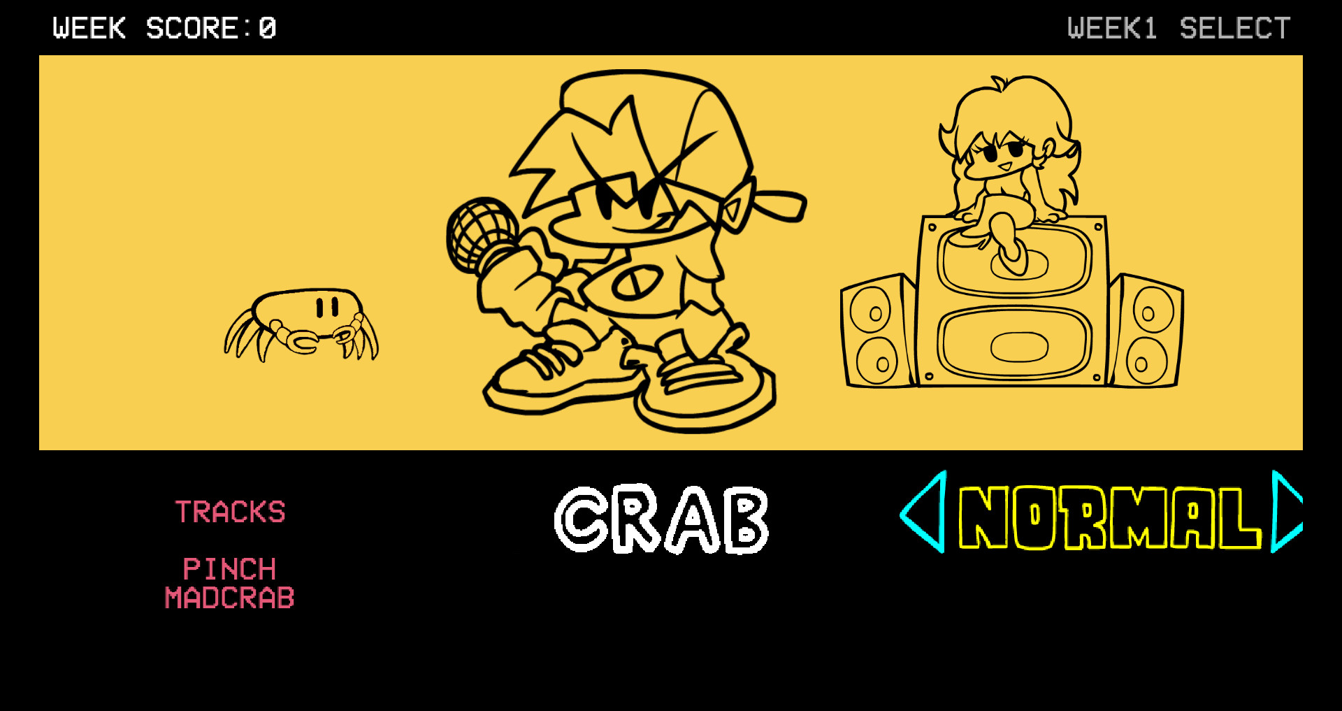 Vs. Crab Mod for Friday Night Funkin' | FNF Mods