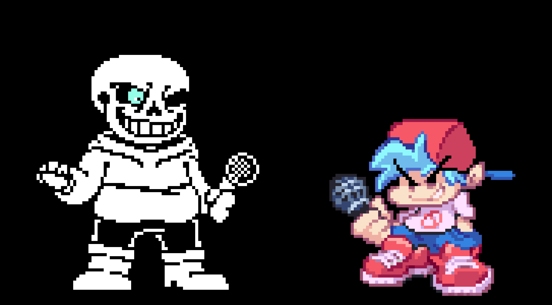 Vs Distrusted "FNF versus Distrust Sans Mod!" [Friday Night Funkin'] [Mods]