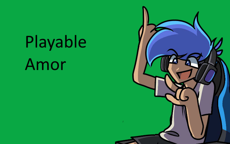 Playable Amor Mod for Friday Night Funkin' | FNF Mods