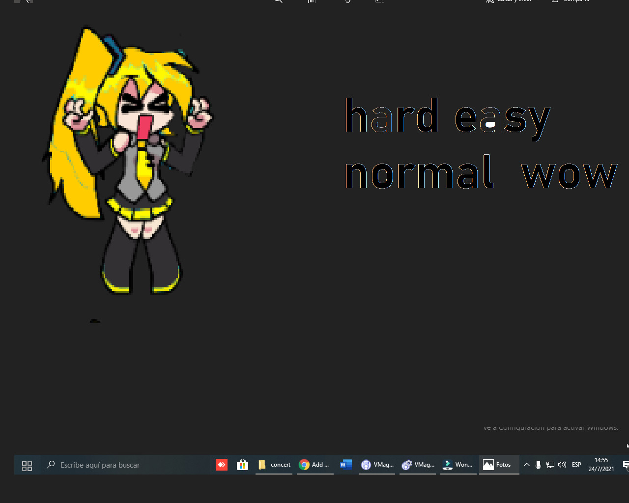 Neru mod fnf Mod for Friday Night Funkin' | FNF Mods