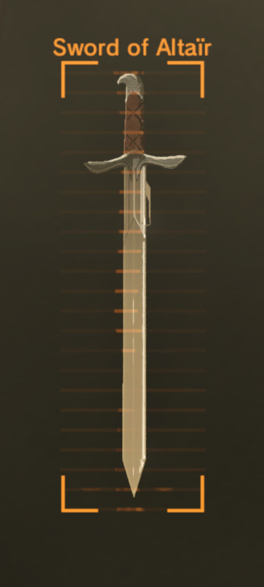 Standalone Sword of Altaïr from Assassin's Creed Mod for The Legend of ...