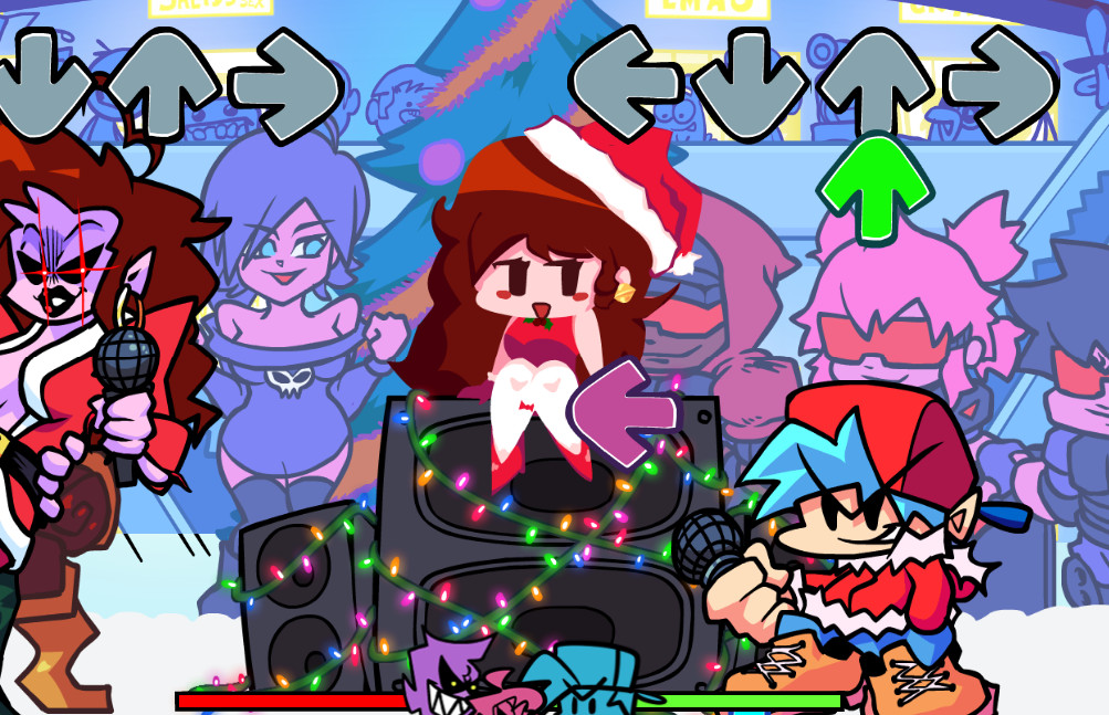 Chibi Girlfriend! (FNF Skin Mod) Mod for Friday Night Funkin' | FNF Mods