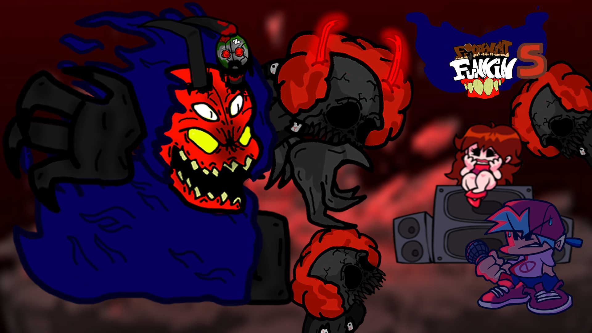 VS Tricky S Mod for Friday Night Funkin' | FNF Mods