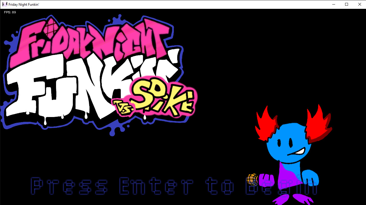FNF VS SPIKE bete 1.0 [Friday Night Funkin'] [Mods]