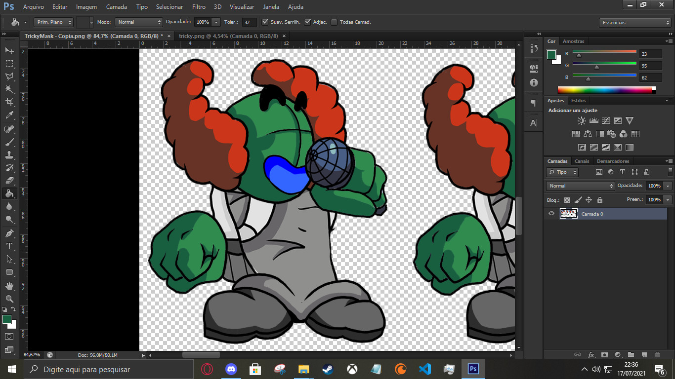 Tricky Phase 0.5 For Tricky Masked Mod for Friday Night Funkin' | FNF Mods