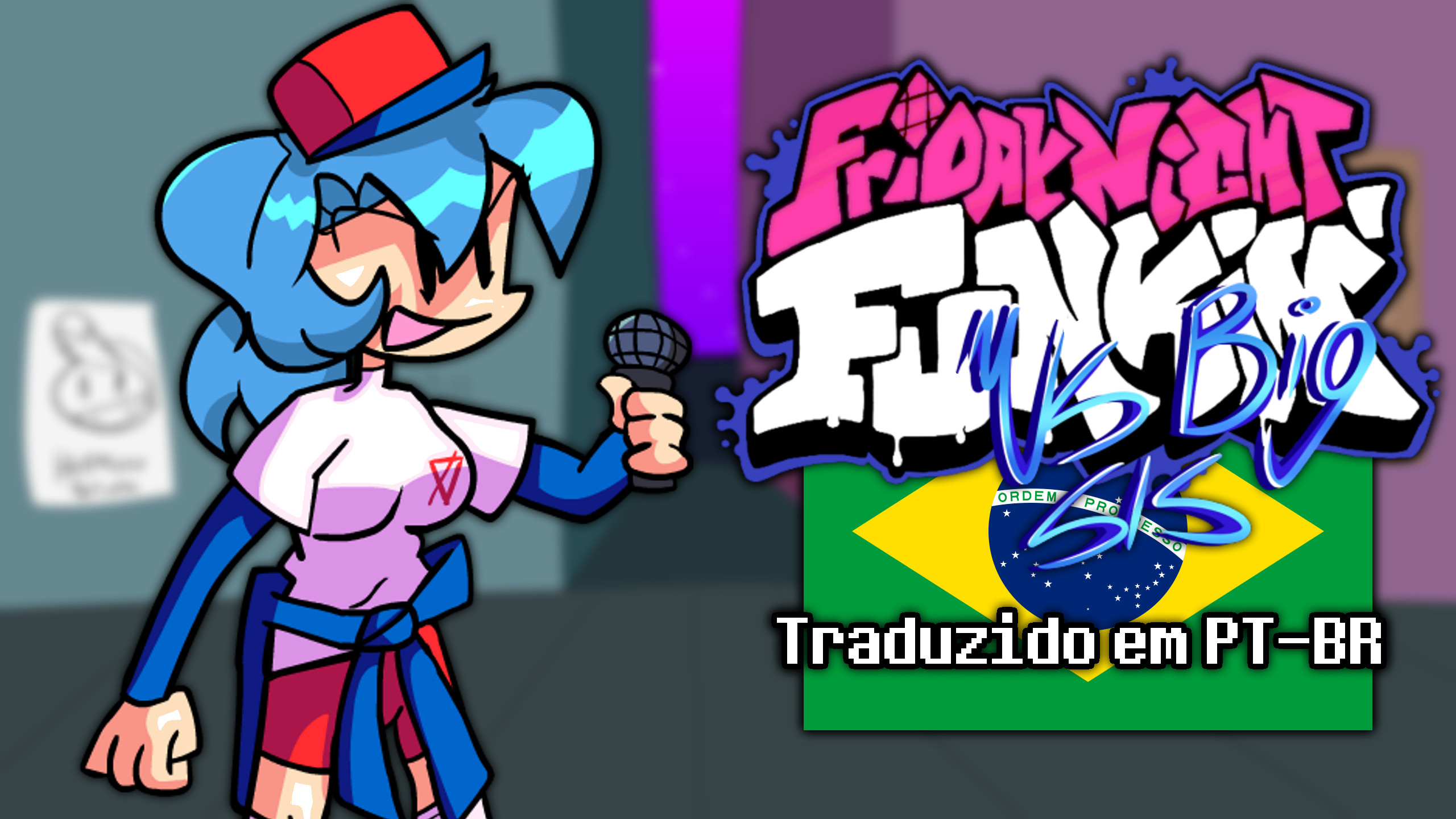 FNF | Big Sis Mod | Traduzido em PT-BR [Friday Night Funkin'] [Mods]