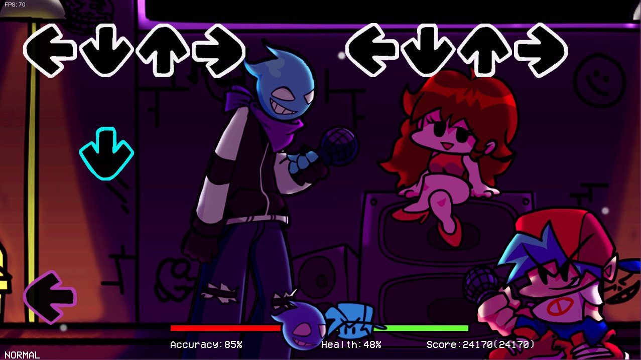 Friday Night Funkin Vs blue [Friday Night Funkin'] [Mods]