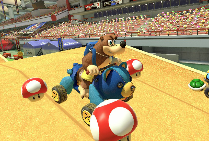 Banjo over Mario Mod for Mario Kart 8 Deluxe | MK8D Mods