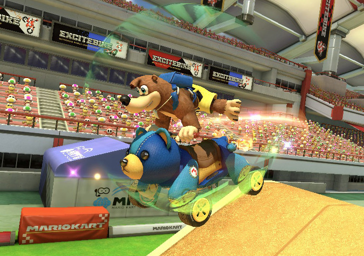 Banjo over Mario Mod for Mario Kart 8 Deluxe | MK8D Mods