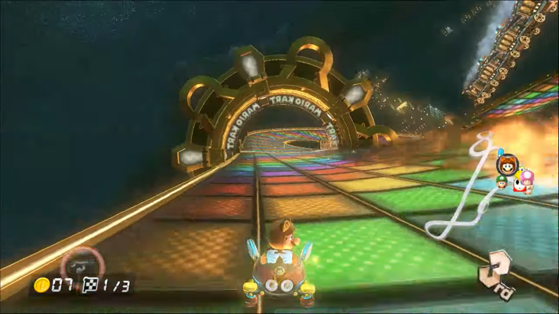 N64 Rainbow Road - True 3 Laps Mod for Mario Kart 8 Deluxe | MK8D Mods
