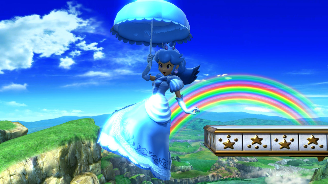 Sky Blue Peach Mod for Super Smash Bros. Ultimate | SSBU Mods