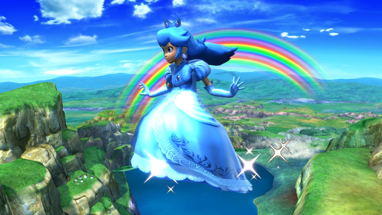 Sky Blue Peach Mod for Super Smash Bros. Ultimate | SSBU Mods